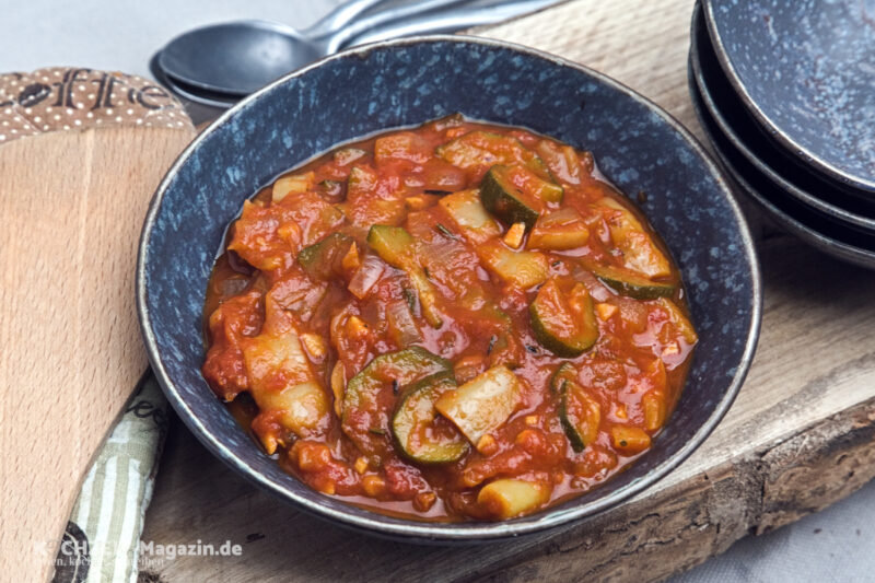 Letscho, eine schmackhafte Kombination aus Paprika und Tomaten