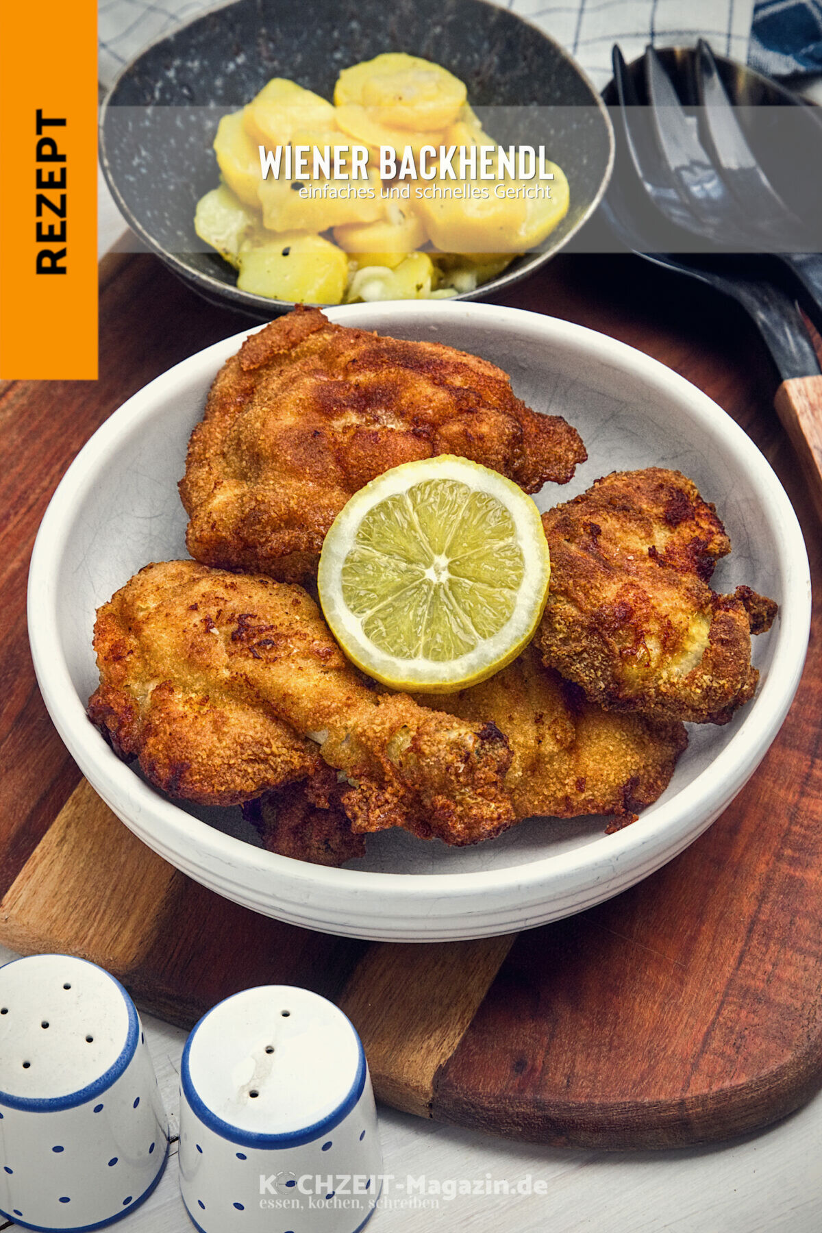 Wiener Backhendl, ein Rezept für Feinschmecker